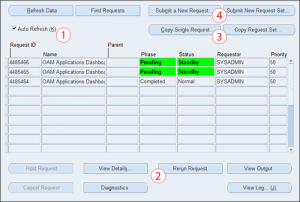 Tudo sobre os novos recursos do Form de Concurrents no Oracle EBS