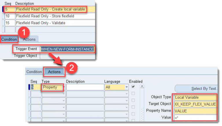 4 maneiras de como tornar um flexfield somente leitura no Oracle EBS